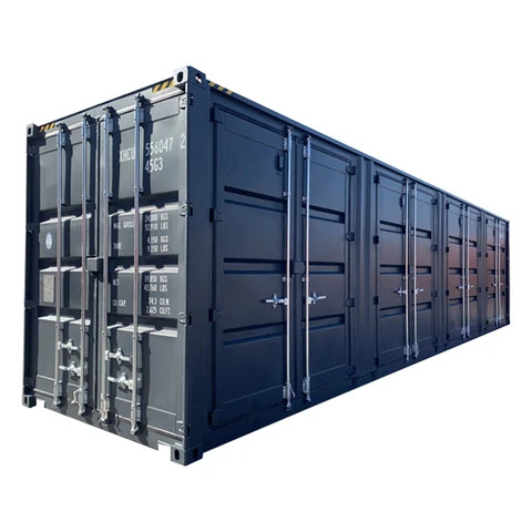 Buy Classic Design Optional Color Steel Structure Cargo Open Side ...