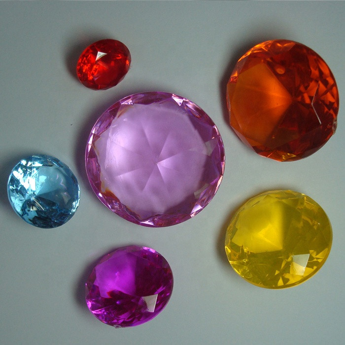 Buy Clear Acrylic Diamonds Big Diamonds For Table Centerpiece ...