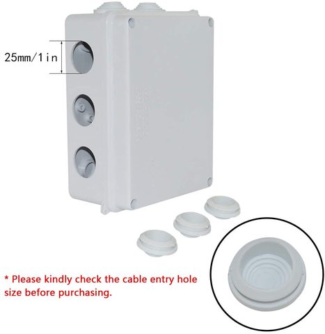 Buy Custom Abs Ip65 Battery Case Project Enclosure Abs Plastic ...