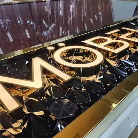 Buy Custom Channel Letter 3d Led Sign Lights Led Sign Board Outdoor ...