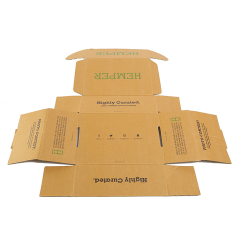 Buy Custom Corrugated Folding Box Oem Factory Shipping Paper Mailer Hat Boxes Packaging With ...