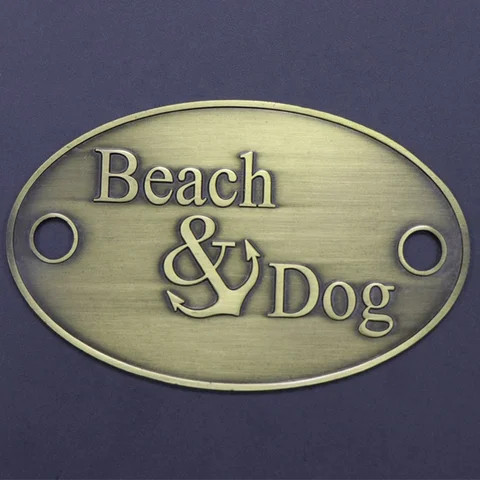 Buy Custom Embossed Metal Labels 3d Bronze Craft Badge Emblem Zinc ...