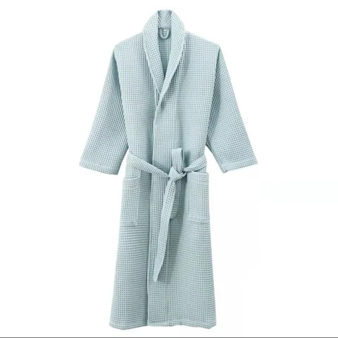 Buy Custom Hotel Logo Embroidery Luxury Spa Bath Robe 100% Cotton ...