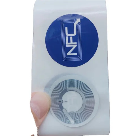 Buy Custom Printing Dia 30mm Nfc Anti Tear Strong Adhesive Managet Nfc ...