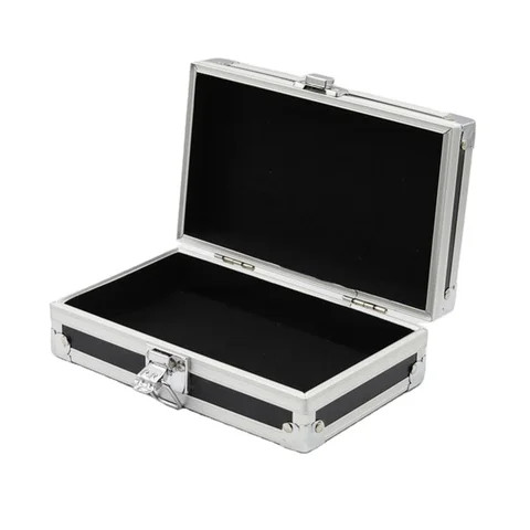Buy Custom Size Silver Color Aluminum Money Briefcase With Code Lock ...