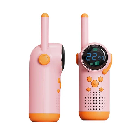 Buy D22 Mini Walkie Talkie For Kids Two Way Radio Toy Comunicador 3km ...