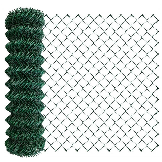 Buy Diamond Wire Mesh Boundary Wall Wire Mesh Fence Green Hard Pvc ...