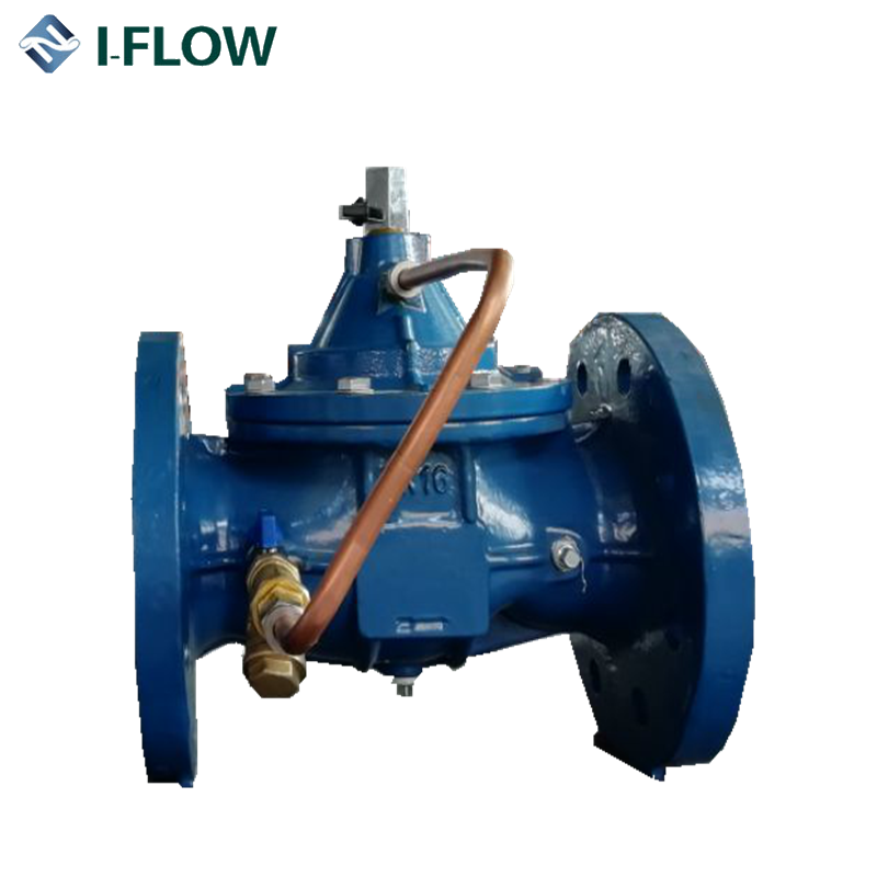 Buy Ductile Iron Cast Iron Water Pn16 Dn300 Hydraulic Control Pressure ...