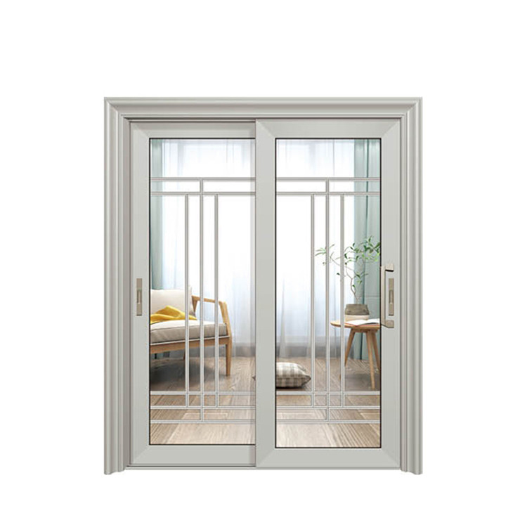 Buy Factory Aluminium Profile Bullet Proof Glazed Sliding Doors Patio ...