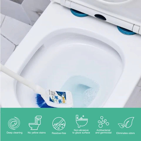 Buy Factory Disposable Toilet Bowl Cleaner Sheet Biodegradable Toilet ...