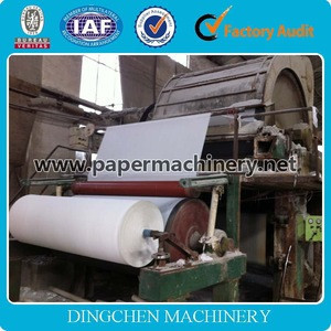 Buy Fluff Paper Making Machine From Recycled Paper Wheat Straw Cotton ...