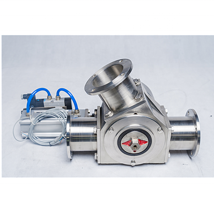 Buy For Powder Pneumatic Conveying System 3-way Valve Diverter Conveyor ...