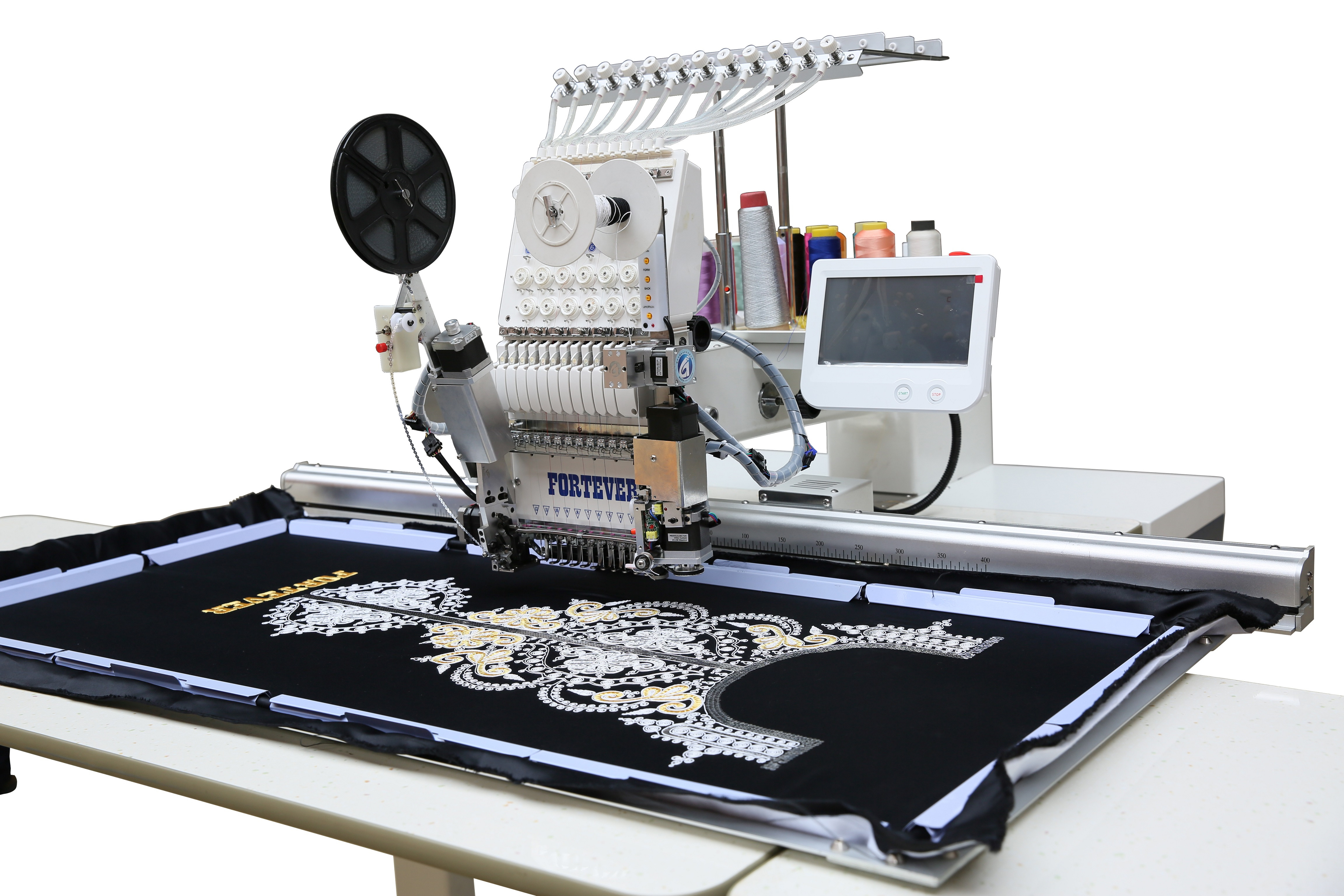Buy Fortever Automatic Computerized Embroidery Machine Single 1head ...