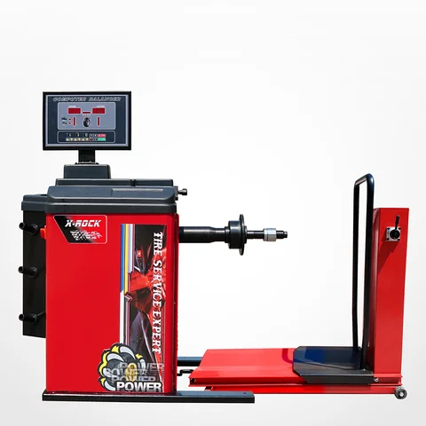 Buy Garage Equipments Tire Service Machine Semi-automatic Wheel ...