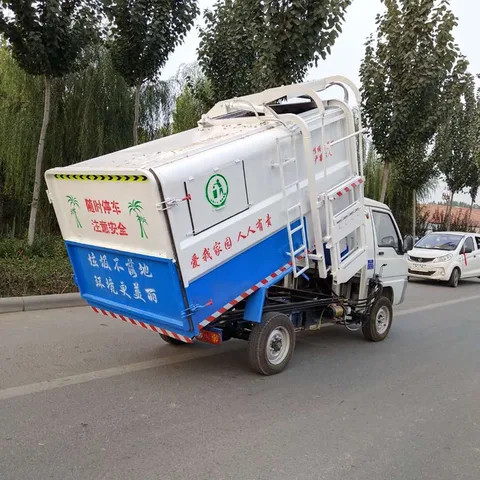 Buy Garbage Truck Electric/diesel Fuel Garbage Transport Truck Side ...