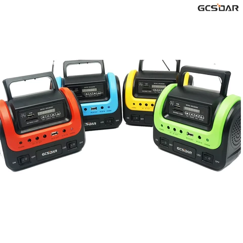 Buy Gcsoar Mini Solar System Built In Rechargeable Maintenance-free ...
