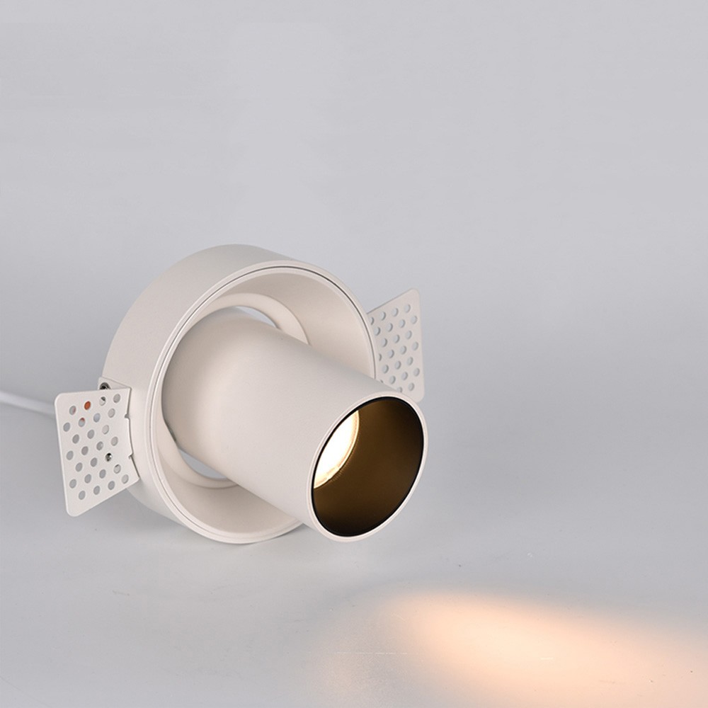 Buy High Lumen Cob Recessed Ceiling Frameless Downlight Round 8w 15w Ce ...