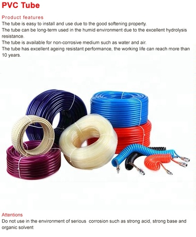 Buy High Pressure Flexible Ldpe Tube Hose Pipe Vinyl Tubing from Yuyao ...