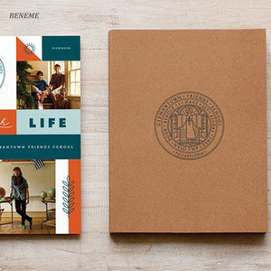 High Quality Fancy Custom 2 Pocket Kraft Paper File Folders Design from ...