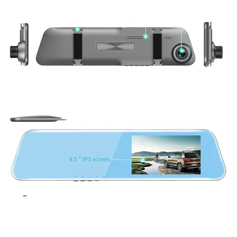 Buy Hot Selling 4.5 Inch Dual Lens 1080p Wdr Car Black Box Video ...