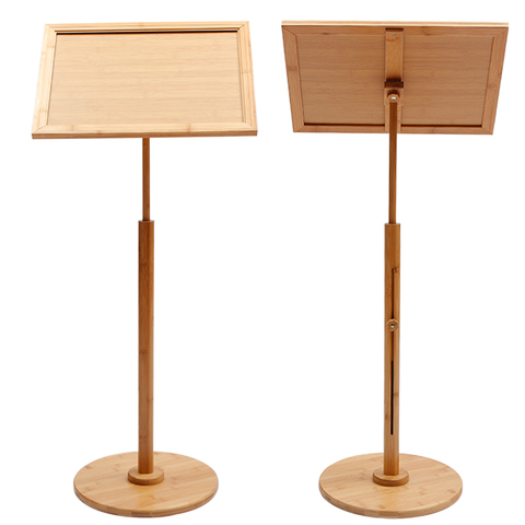 Buy Hotel Lobby A3 A4 Free Standing Wood Sign Stand Poster Board ...