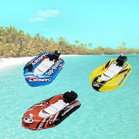 Buy Inflatable Wind Up Boat Toys Water Game Ship Speedboat Yacht ...