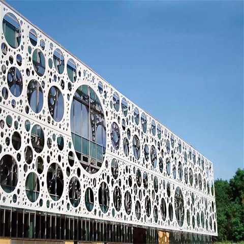 Buy Islamic Fireproof Exterior Aluninum Curtain Wall Facade Cladding ...