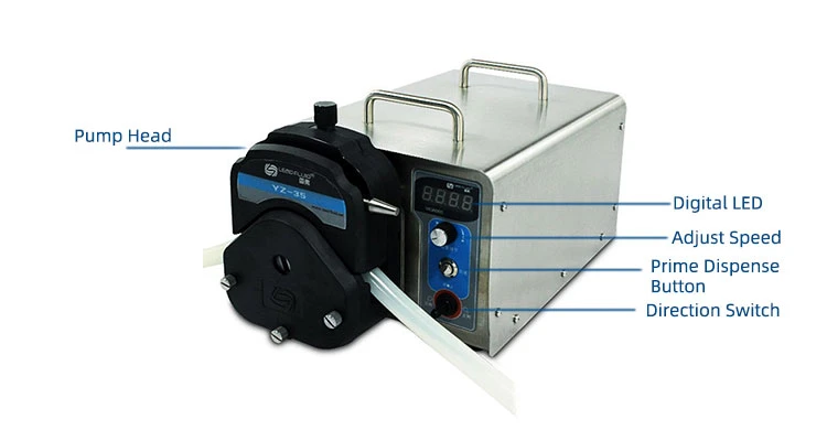 Buy Lead Fluid 110v Or 220v Tubing High Flow Peristaltic Pump 7000mlmin ...