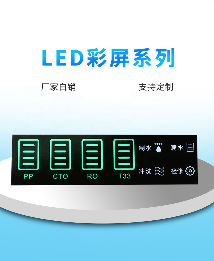 Buy Led Display Panel 7 Segment Of Digital Meter Dot Matrix Elevator ...