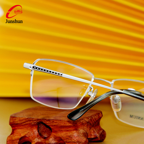 Buy Luxury Eyewear Titanium Glasses Frame Men Prescription Eye Glasses ...