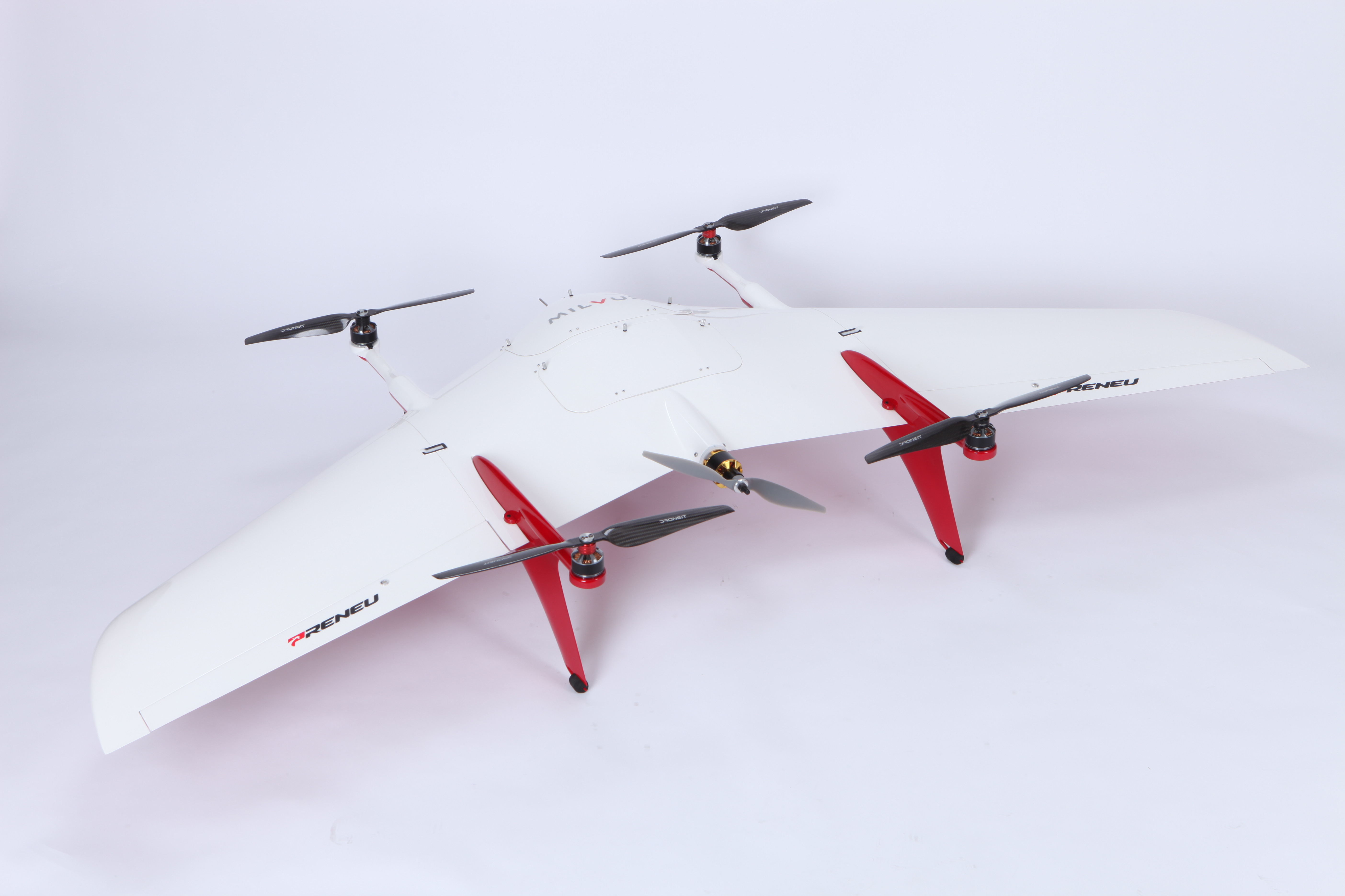 Buy Milvus Vtol Fixed Wing Drone Battery Powered Delta Wing Uav Long ...