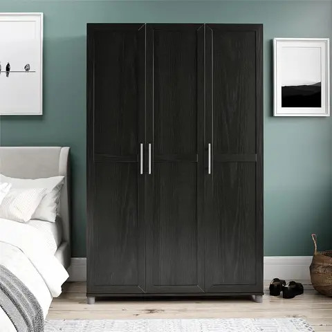 Buy Modern 3 Doors Easy Assemble Self Assembly Fixable Wardrobe Closet ...