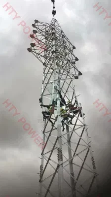 Buy New Design Professional Electricity Double Circuit Angle Steel ...