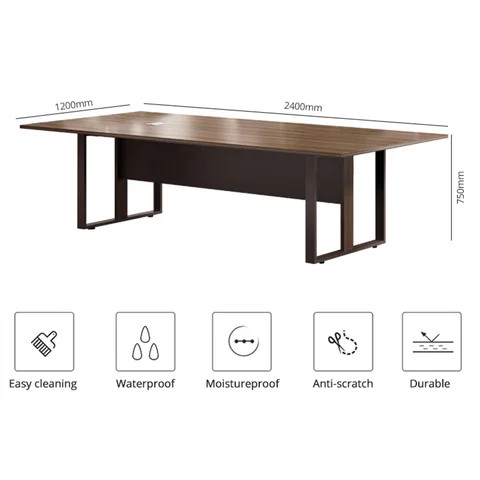 Buy Office Furniture Meeting Table Conference Widened Metal Legs ...