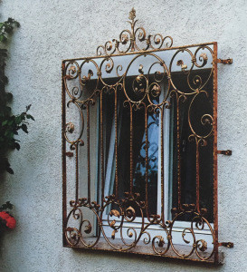Buy Ornamental Wrought Iron Window Grill Design Decorative Security ...
