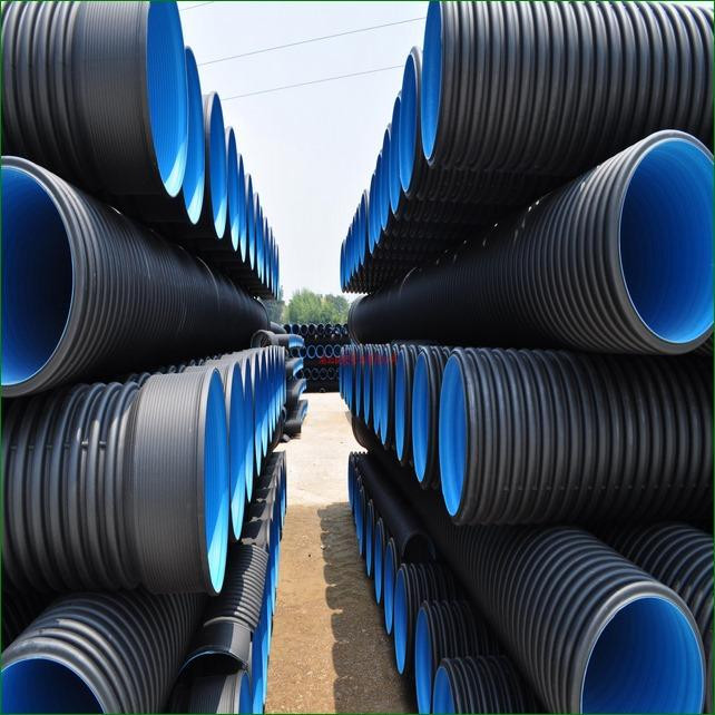 Buy Polyethylene Water Pipe Sn4 Sn8 Sn10 Sn12 Hdpe Double Wall ...