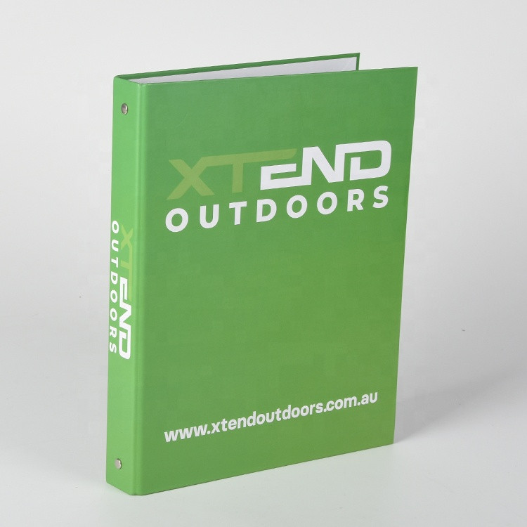 Buy Rigid Cardboard Hard File Folder Cover A4 Custom Printing 3 Ring ...