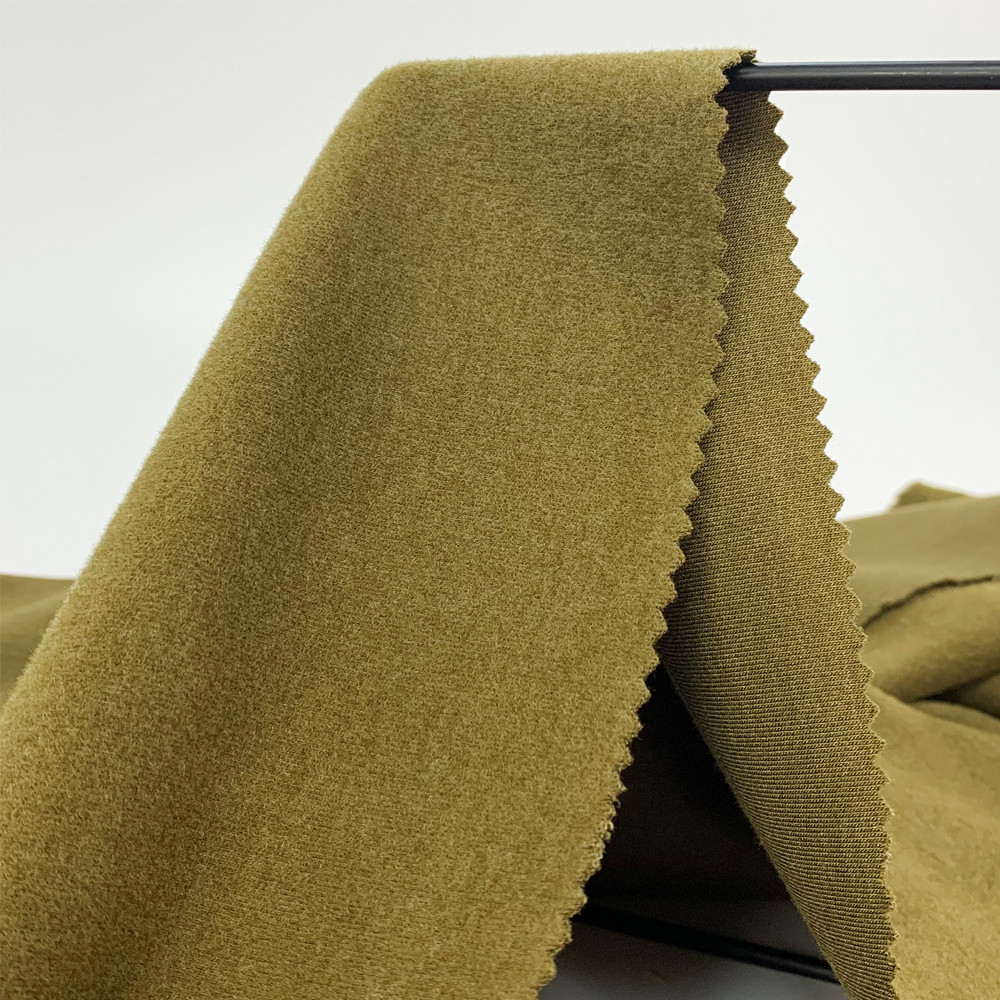 Buy Selam Soot Knitted Fabric Of Single Side Ground High Collar Base ...