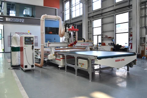 Buy Sign Atc Wood Cnc Router A6-1224-c8 Automatic Loading And Unloading Machine With Syntec Ac ...