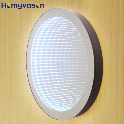 Buy Smart Intelligent Wall Mounted Led Round Infinity Illusion Tunnel ...