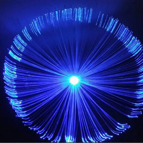 Buy Solar Led Fiber Optic Jellyfish Spike Light Holiday Decoration ...