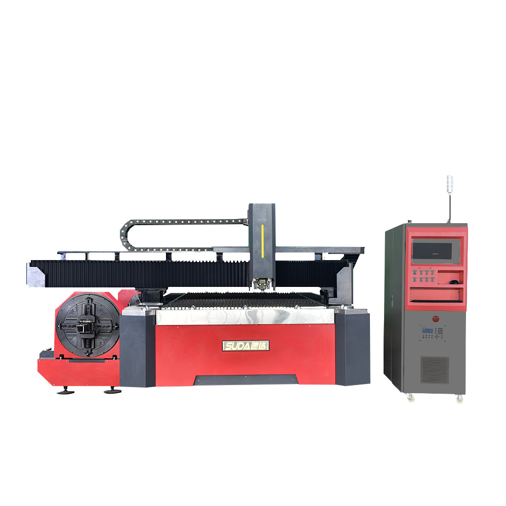 Buy Suda 1.5kw Metal Sheet And Pipe Fiber Laser Cutting Machine For ...