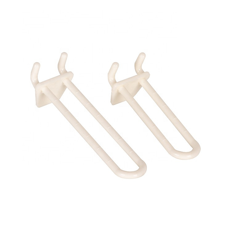 Buy Supermarket Double-loop Pegboard And Slatwall Hooks Long Butterfly ...