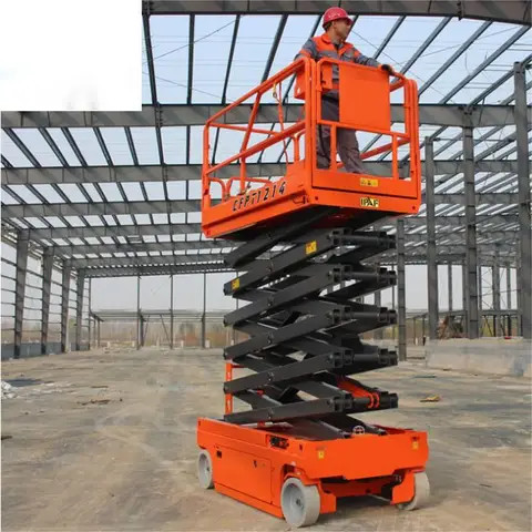 Buy Terrain Electric Scissor Lift Hydraulic Pump Lifting Platform With ...