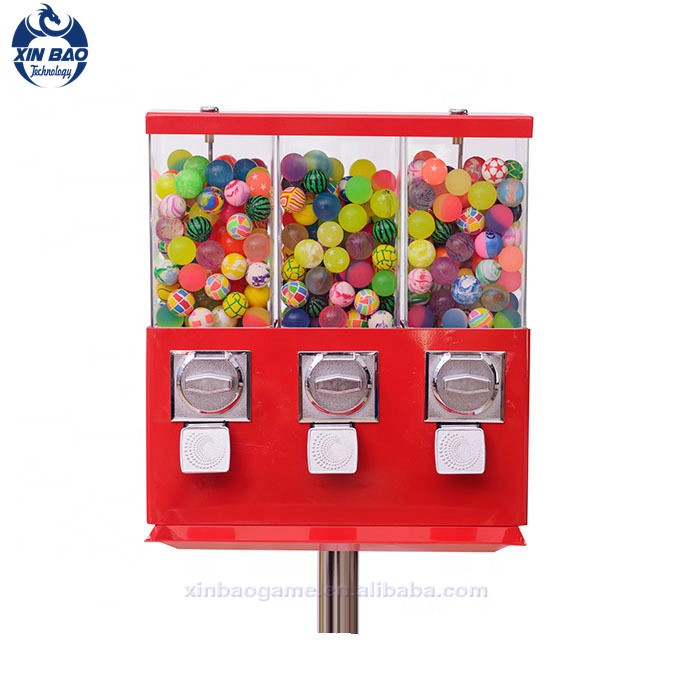 Buy Triple Head Candy Vending Machine from Guangzhou Xinbao Electronic ...