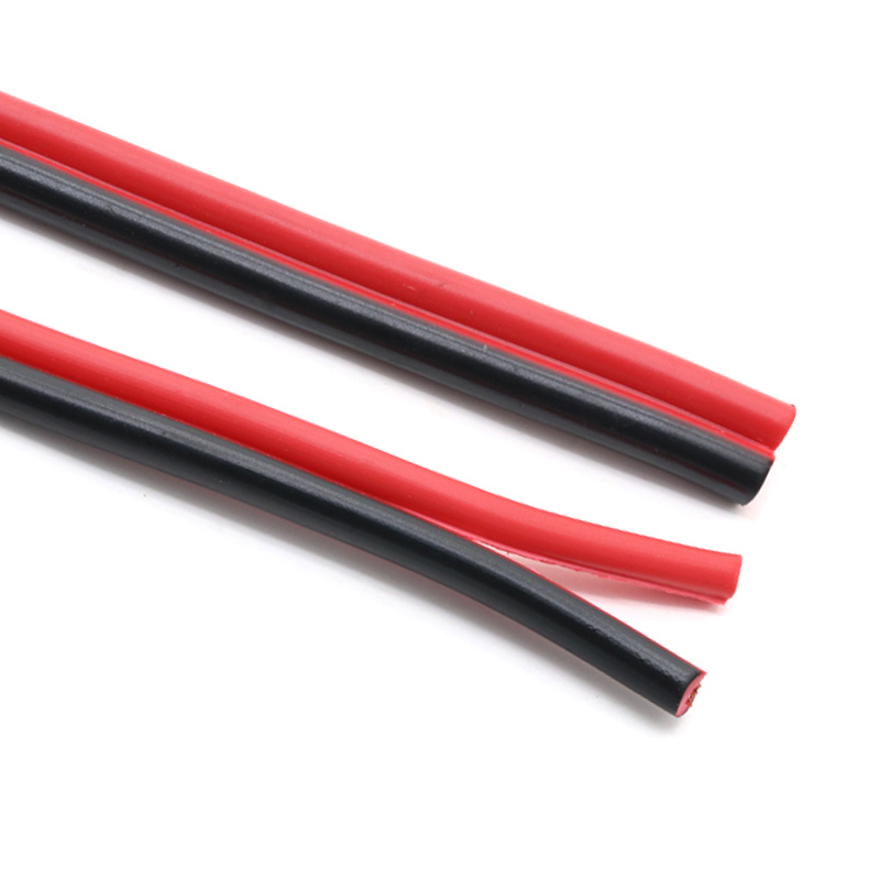 Buy Ul2468 Red Black 2 Core Parallel Flat Electric Wire Pvc Insulation ...