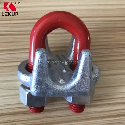 Buy Us G450 Galvanized Cable Clamp Carbon Steel 1/8" Cable Clip Clamp U ...