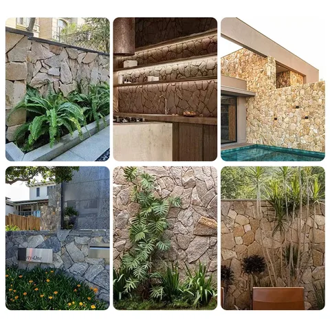 Buy Waterproof 3d Bump Cultural Exterior Wall Tiles Disorderly Shaped ...