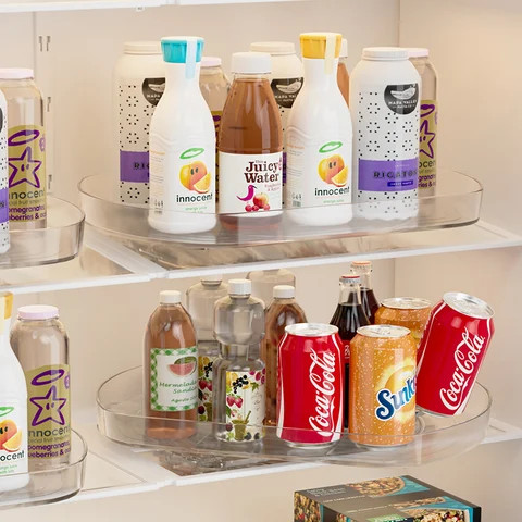 Buy Wholesale Refrigerator Organizer Lazy Susan Turntable Organizer ...