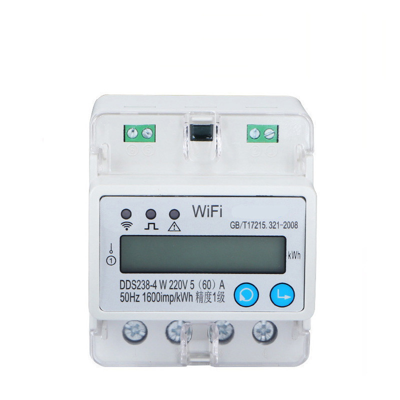 Buy Wifi Electricity Meter Smart Energy Meter 5(60)a 110v 230v Single ...